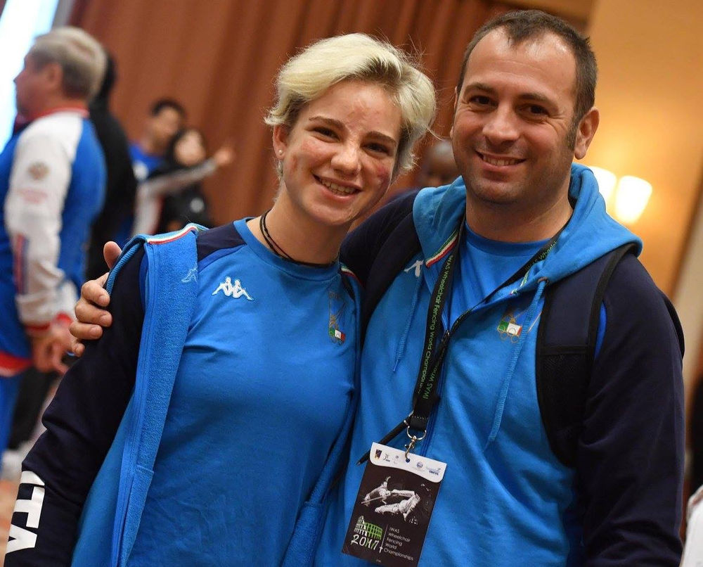 Il Maestro Simone Vanni ai Mondiali Paralimpici come CT