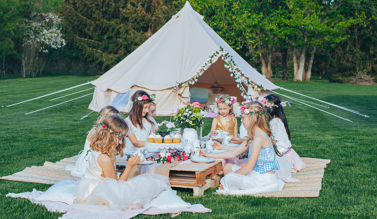 Glamping Events | Bell Tent Rentals