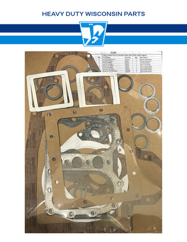 Q18D Wisconsin Engine Gasket Set | Sam's Bolens, LLCQ18D Wisconsin ...