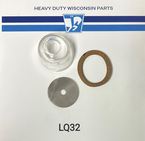 LQ32 Wisconsin Engine Fuel Bowl Strainer Repair Kit | Sam's Bolens ...