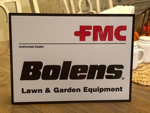Bolens FMC Lawn & Garden Equipment Lighted Sign | Sam's Bolens, LLCThis ...