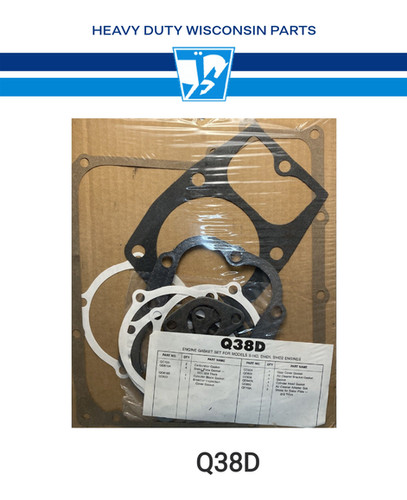 Q38D Wisconsin Engine Gasket Set | Sam's Bolens, LLCQ38D Wisconsin ...