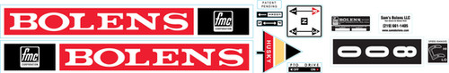 Bolens 800 New Decal Set | Sam's Bolens, LLC$68.00Bolens 800 New Decal ...