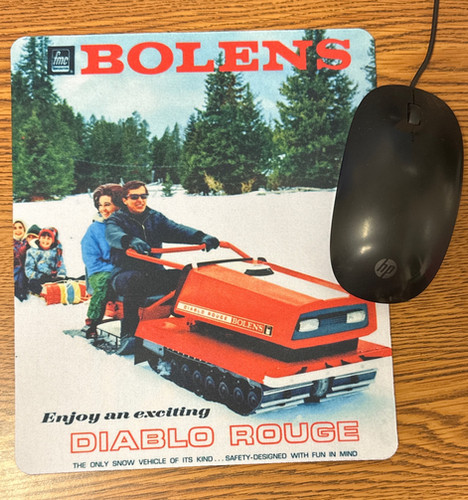VINTAGE BOLENS DIABLO ROUGE BROCHURE MOUSE PAD | Sam's Bolens ...