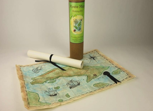 Pirate Map Making Kit | Playspirations.co.uk