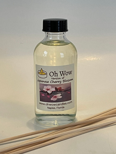 Japanese Cherry Blossom Reed Diffuser | Oh Wow Candles