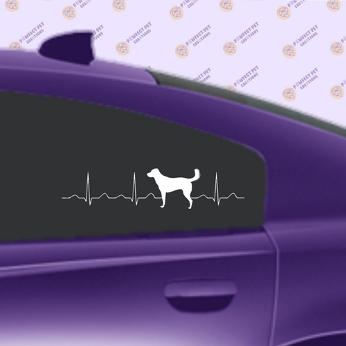 Dog ECG Sticker | Pawfect Site 2023