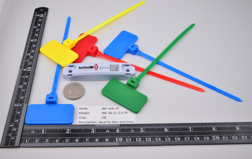 INF-56 Asset Tag - zip tag | v-tag