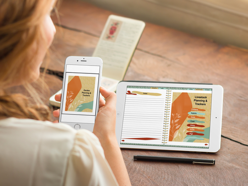 Complete Garden Homestead Journal | Digital Planner for Farm and Garden