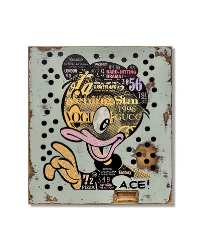 'Polka Duck' by A.CE | Original Street Art | BSMT