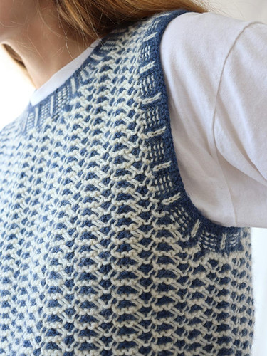 Wave Vest - Knitting Pattern | ROWS
