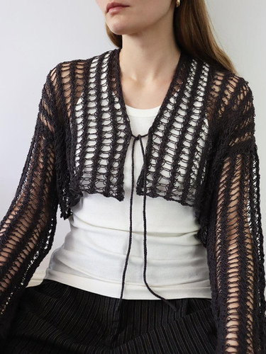 Scribble Cardigan - Knitting Pattern | ROWS