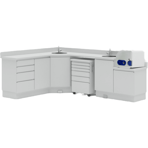 Armário Modulado Canto 06 | Odontoplay