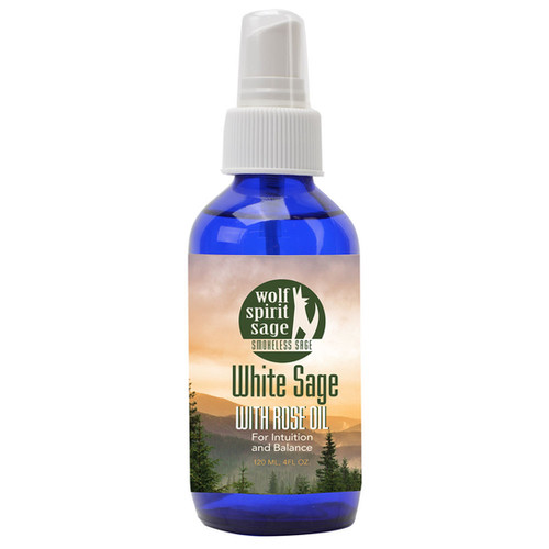 Sage and Rose Water Spray | Wolf Spirit Sage