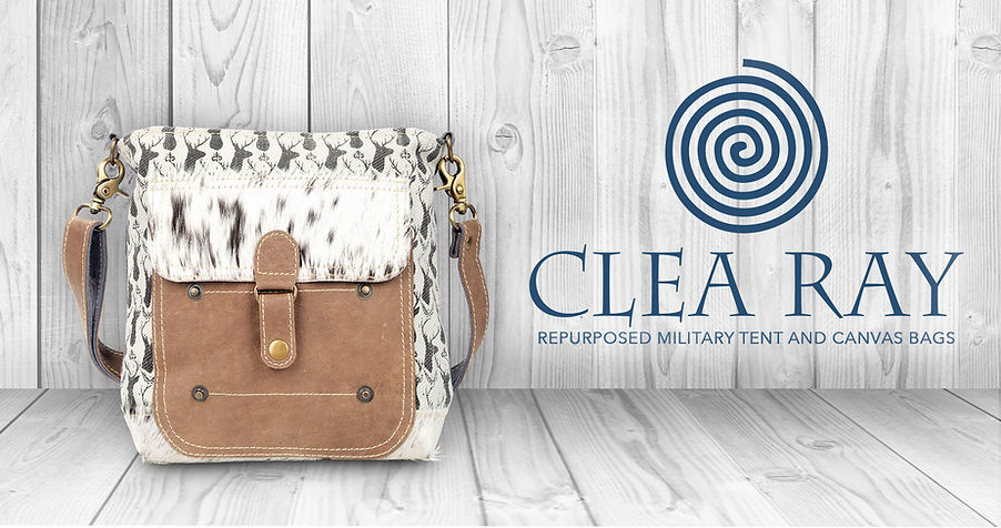 Repurposed Tent and Canvas Bags | Clea Ray