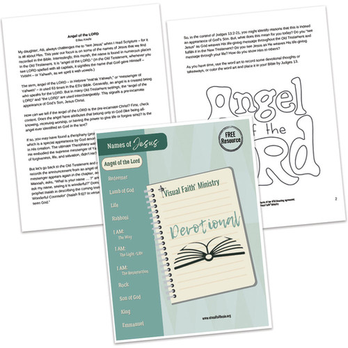 Angel of the Lord - Devotional by Eden Keefe | Visual Faith Min