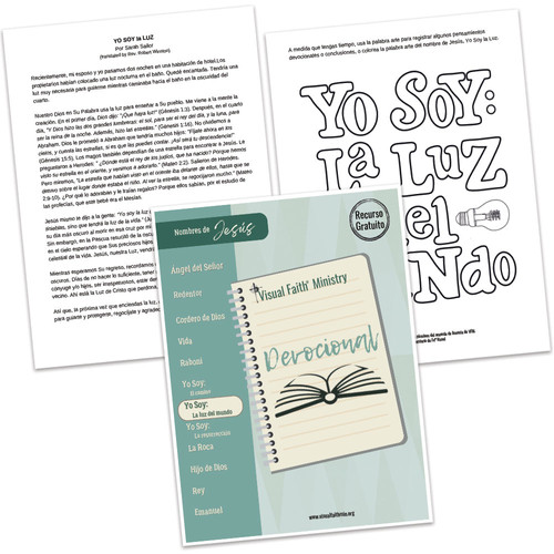 Los Nombres de Jesús: YO SOY la LUZ Por Sarah Sailer | Visual Faith Min