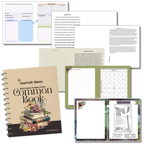 Common Book - Names of Jesus - DIGITAL (CMYK) - 2024 | Visual Faith Min