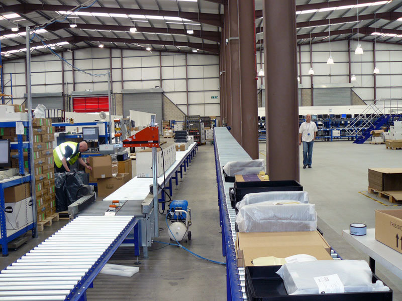 Tote Handling Conveyor Systems