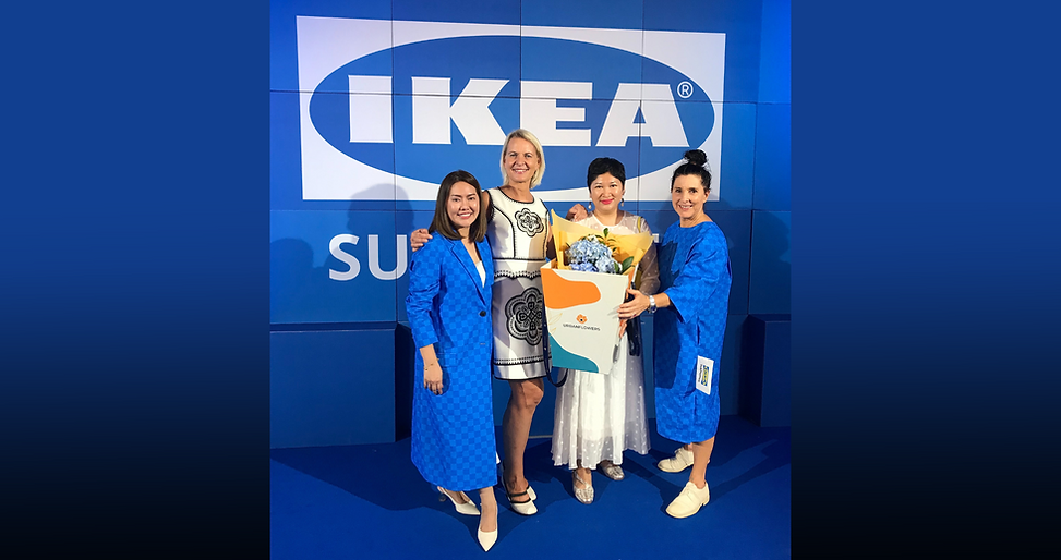 Big congratulations to IKEA: Team Sweden joined in the celebration ...