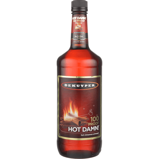 Dekuyper Hot Damn Cinnamon Schnapps 100 Proof | Sunrise Liquor