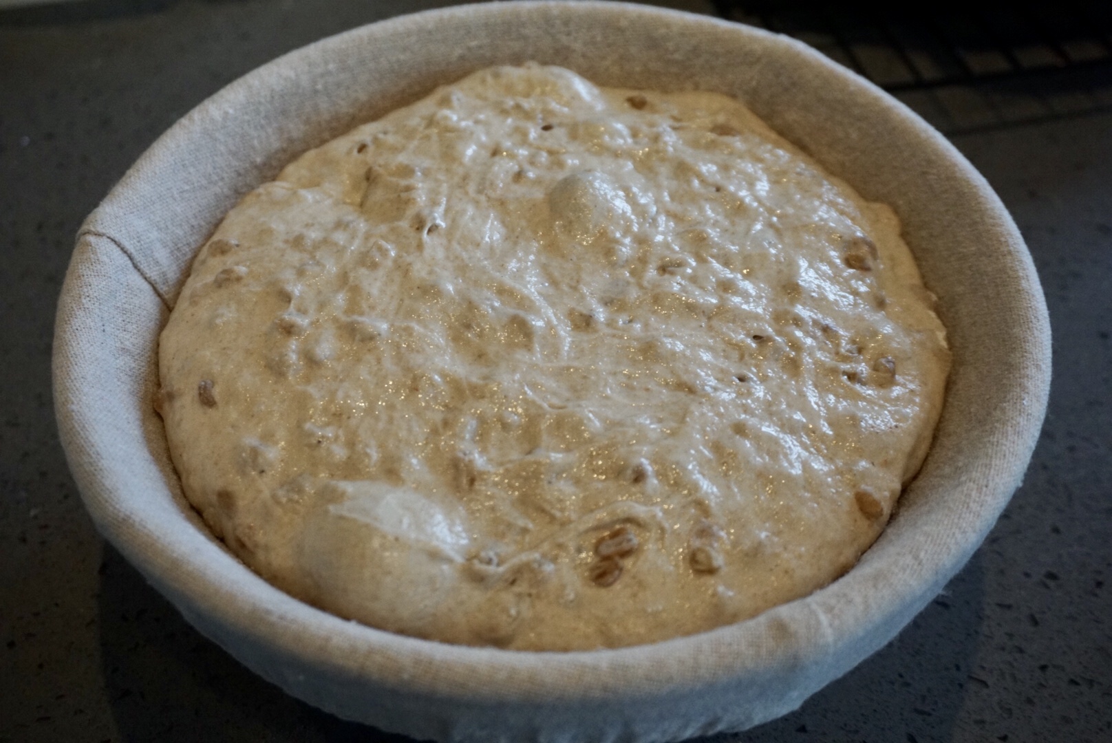 Sourdough Bread With Cooked Farro