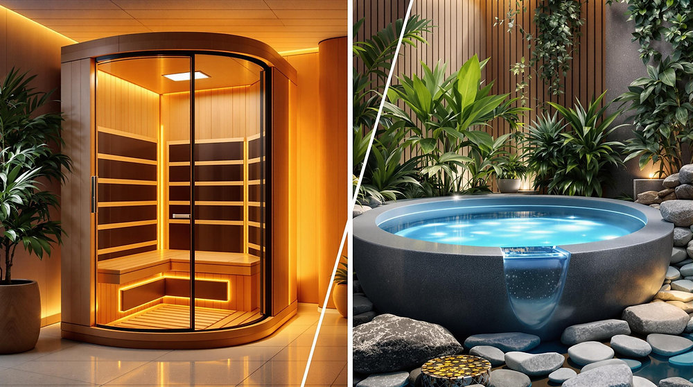 Cold Plunge vs. Infrared Sauna: Adjusting for Recovery