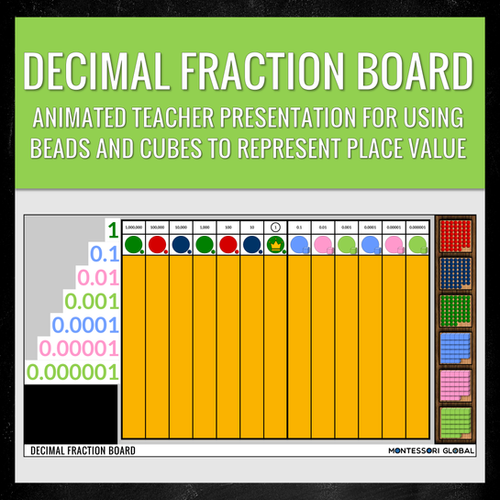 Montessori Decimal Fraction Board | Montessori Global