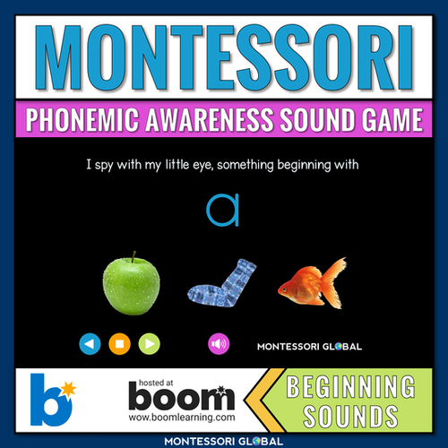 Montessori Letter Sound Game - Beginning Sounds Boom Cards - Phonemic ...