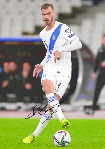 Dimitrios Goutas - Cardiff City & Greece - Signed A4 Photo | L.E Star ...