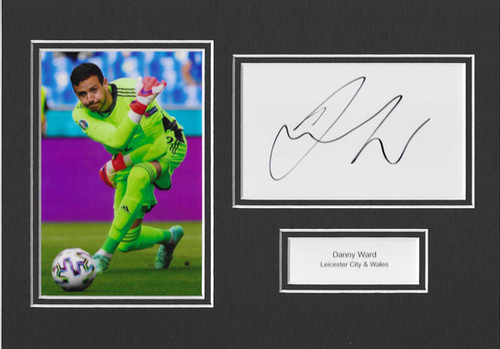 Danny Ward - Wrexham - Leicester City & Wales - Signed A4 Moun | L.E ...