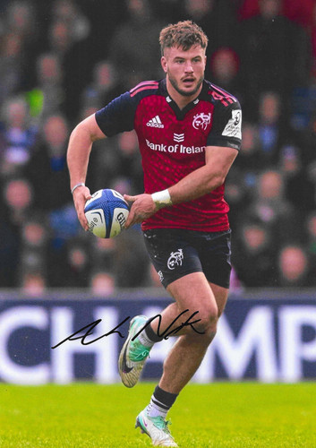 Alex Nankivell - Munster Rugby - Signed A4 Photo | L.E Star Signings