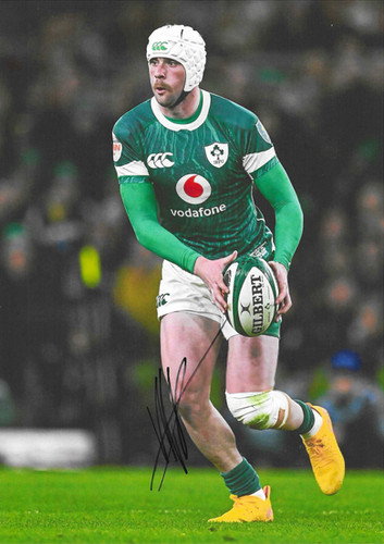 Mack Hansen - Ireland Rugby & Connacht - Signed A4 Photo | L.E Star ...