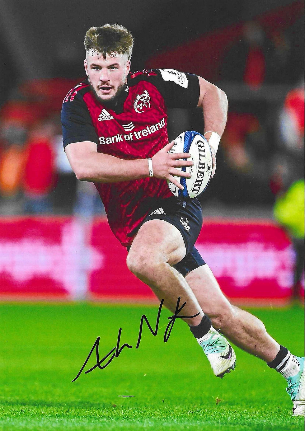 Alex Nankivell - Munster Rugby - Signed A4 Photo | L.E Star Signings