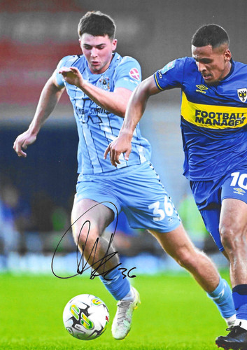 Ryan Howley - Coventry City Football - Signed A4 Photo | L.E Star Signings