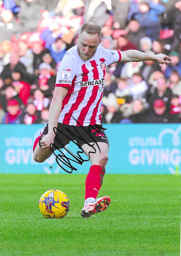 Alex Pritchard - Sunderland - Signed A4 Photo | L.E Star Signings