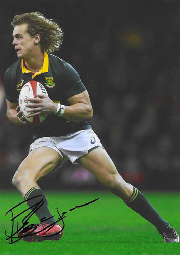 Andries Coetzee - Lions & South Africa Rugby - Signed A4 Photo | L.E ...