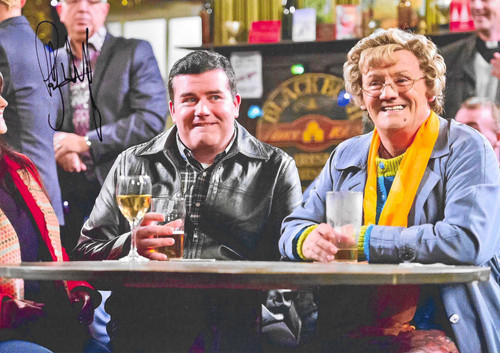 Paddy Houlihan - Actor - Mrs Browns Boys - Dermot Brown - Signed A4 ...