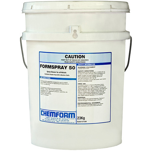 Formspray 50 - Additive for spray cleaning. Suitable for all metals ...