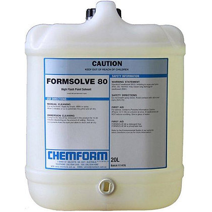 Formsolve 80 - High flash point solvent cleaner | OLS Chemicals