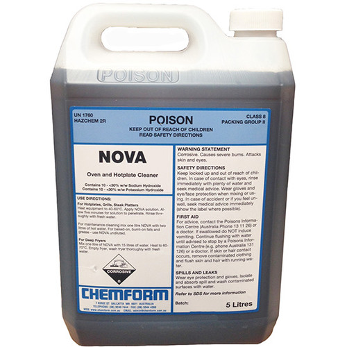 Nova - Oven and hot plate cleaner | OLS Chemicals
