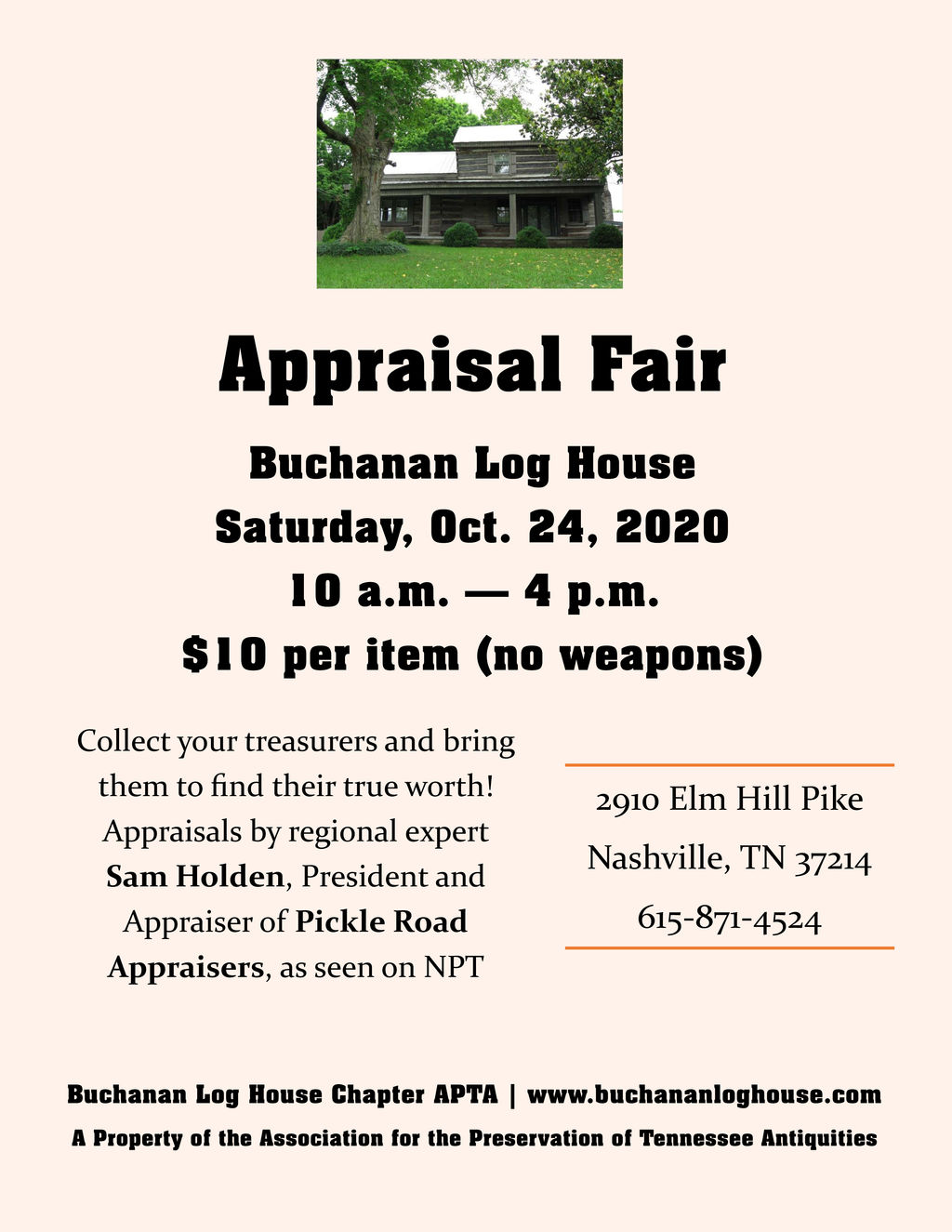 Buchanan Log House, Donelson