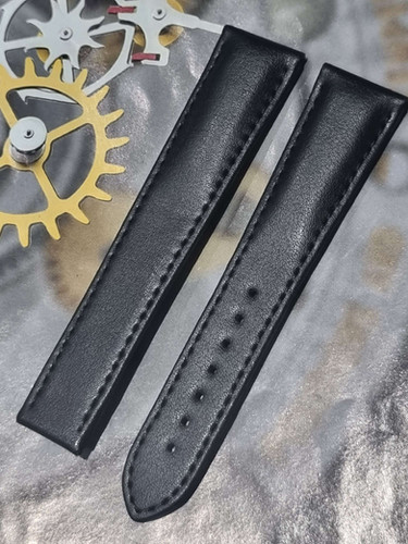 032Z017135 Omega Speedmaster 20mm Black VEGAN Deployment Strap | Swiss ...