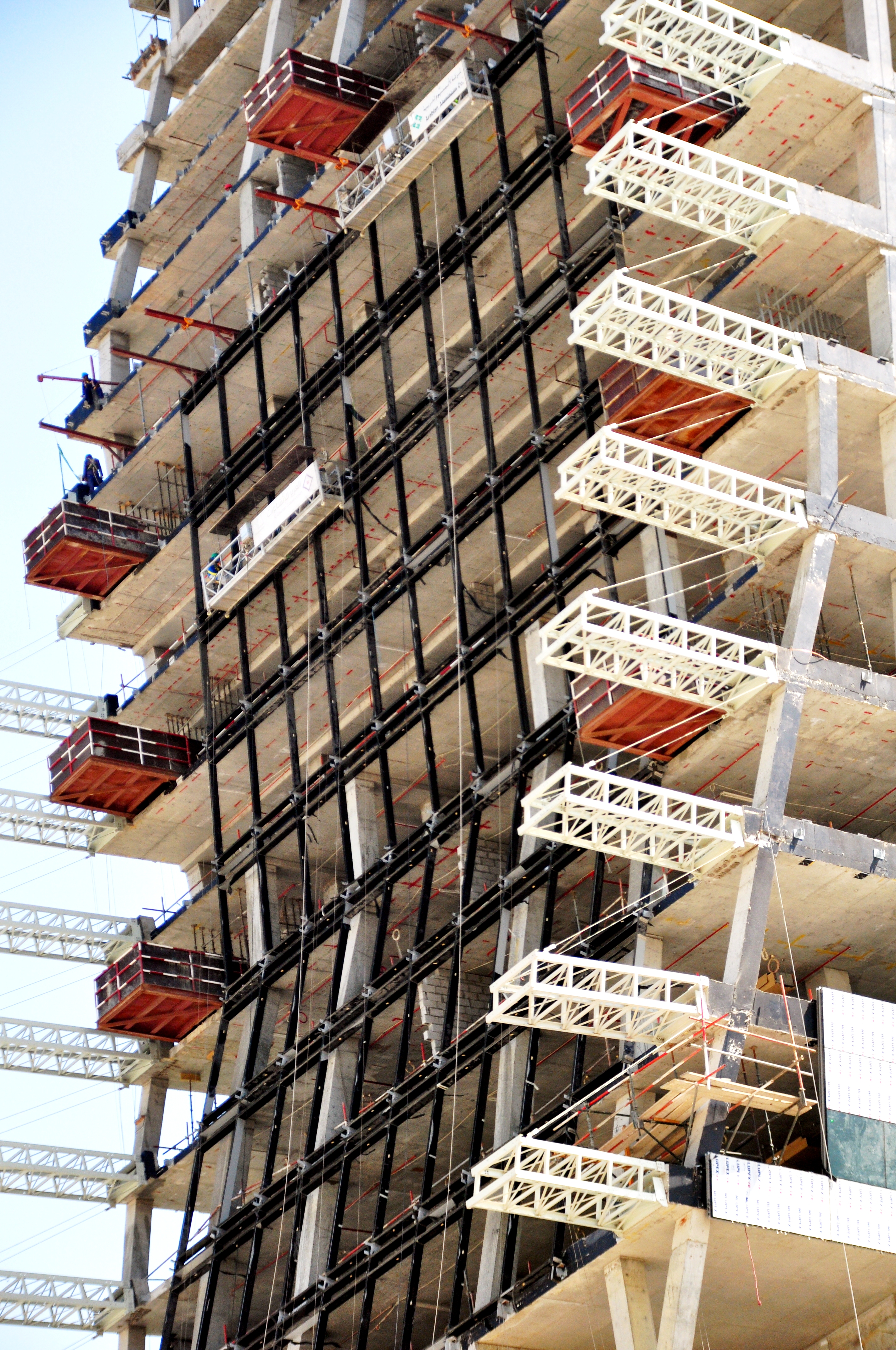 High Rise Towers build with precast technique