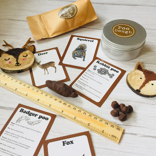 Woodland Animal Poo Cards - Download | Catkin & co