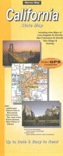 Maps - California State Map | Mariposa Museum