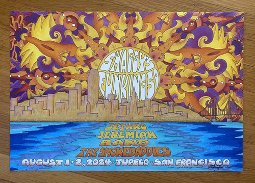 SHAGGY'S FUNKING 50 poster (august 2024) | ryankerrigan