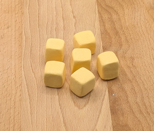 Fake Cheese Cubes (6) | Fake Food Australia
