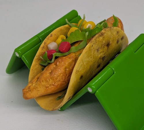Fake Tacos - Chicken, Lettuce, Corn, Onion & Capsicum | Fake Food Australia