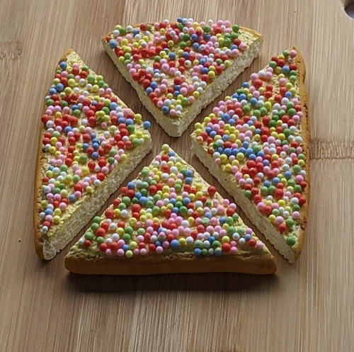 Fake Fairy Bread #2 (4 Quarters) | Fake Food Australia
